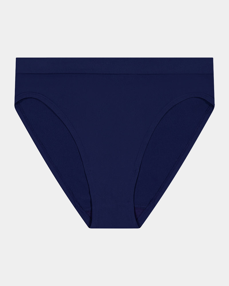 Bendon Seamless Soft High Cut Brief Blue | Bendon Lingerie