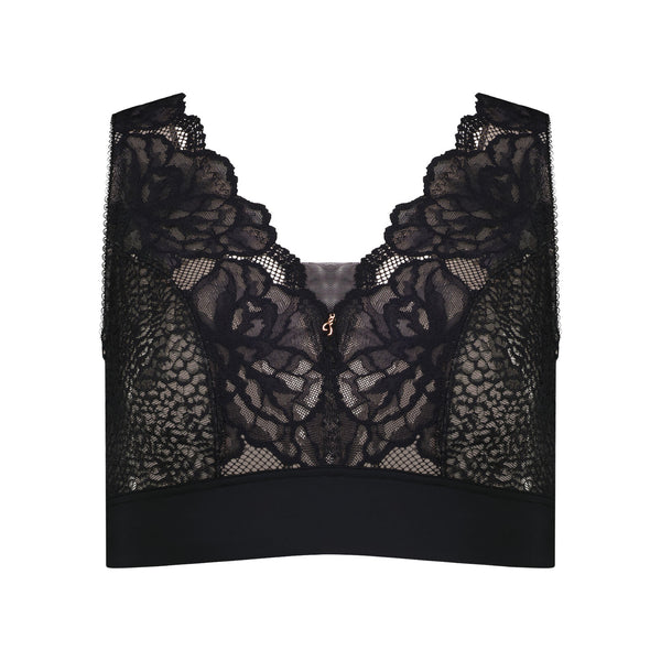 Fayreform Midnight Express Underwire Bra in Black | Bendon Lingerie
