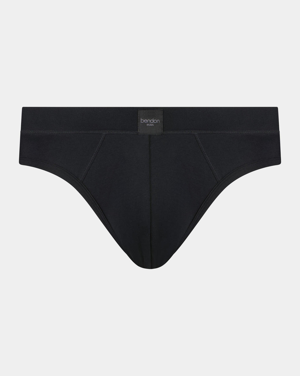 Bendon Man High Tech Cotton Mens Trunk Black | Bendon Lingerie