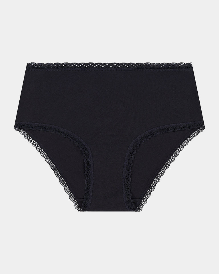 Bendon Stretch Cotton Full Brief in Black | Bendon Lingerie