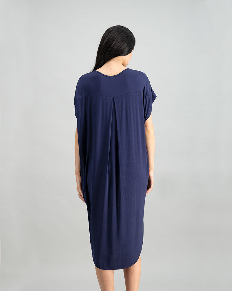 Bendon Belle Bamboo Nightie Evening Blue | Bendon Lingerie